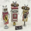 Tiny Tea Bots Made From Tiny Tea Tins Junk Robot Tea Lovers Gift - Etsy