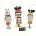 Trio of Bitty Bots Tiny Junk Robots Gift for Guys - Etsy