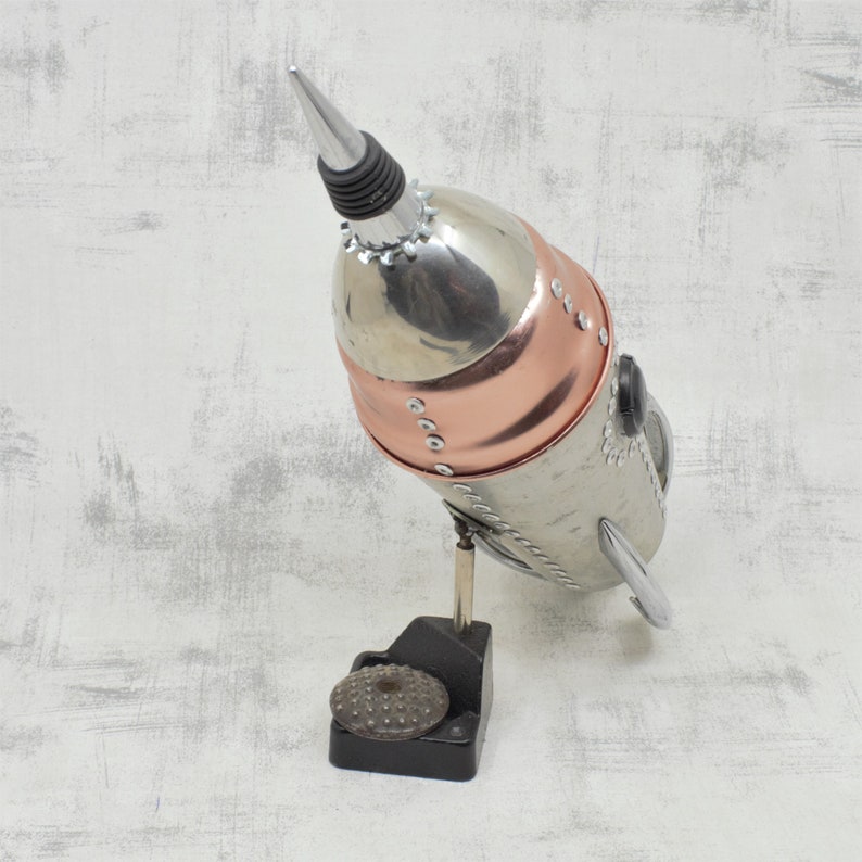 Rocket to Mars : Upcycled Junk Robot Space Ship - Etsy