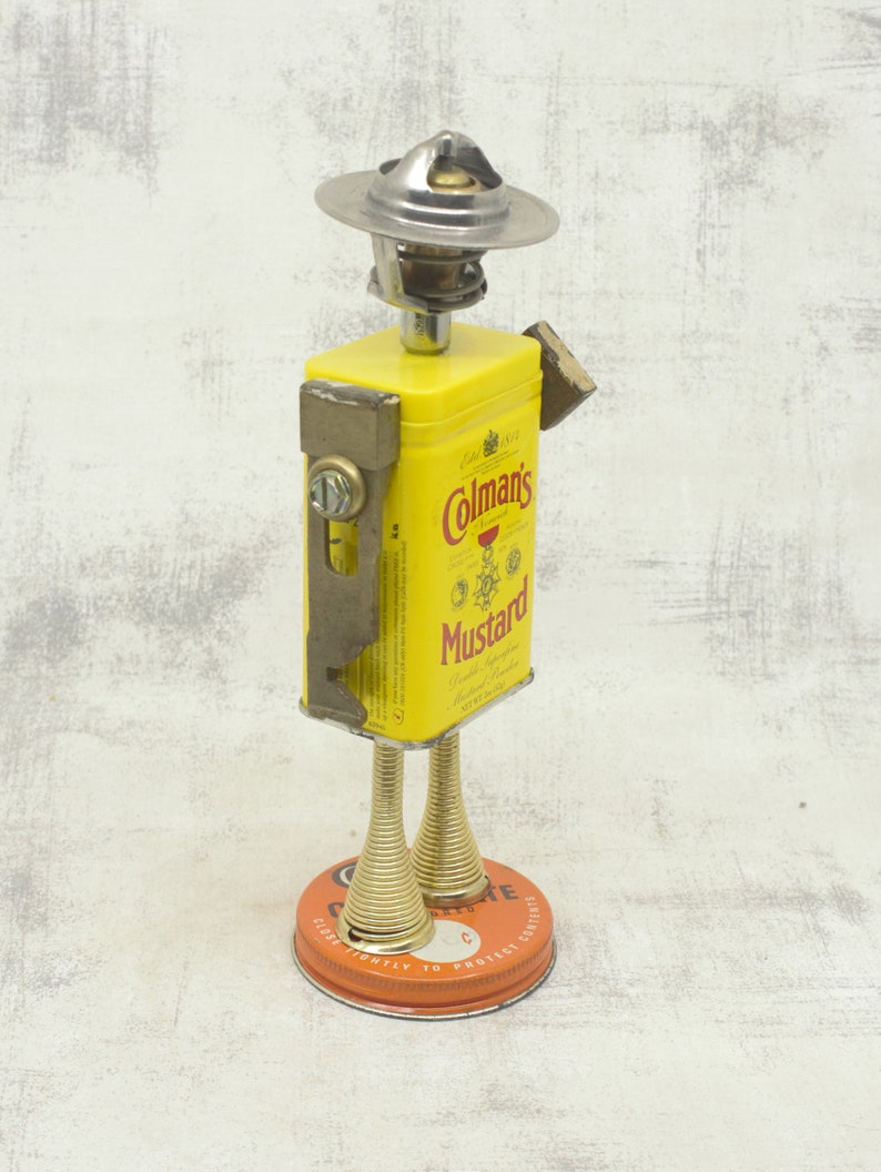 Colonel Mustard the Robot Great Gift for Clue Game Lovers - Etsy