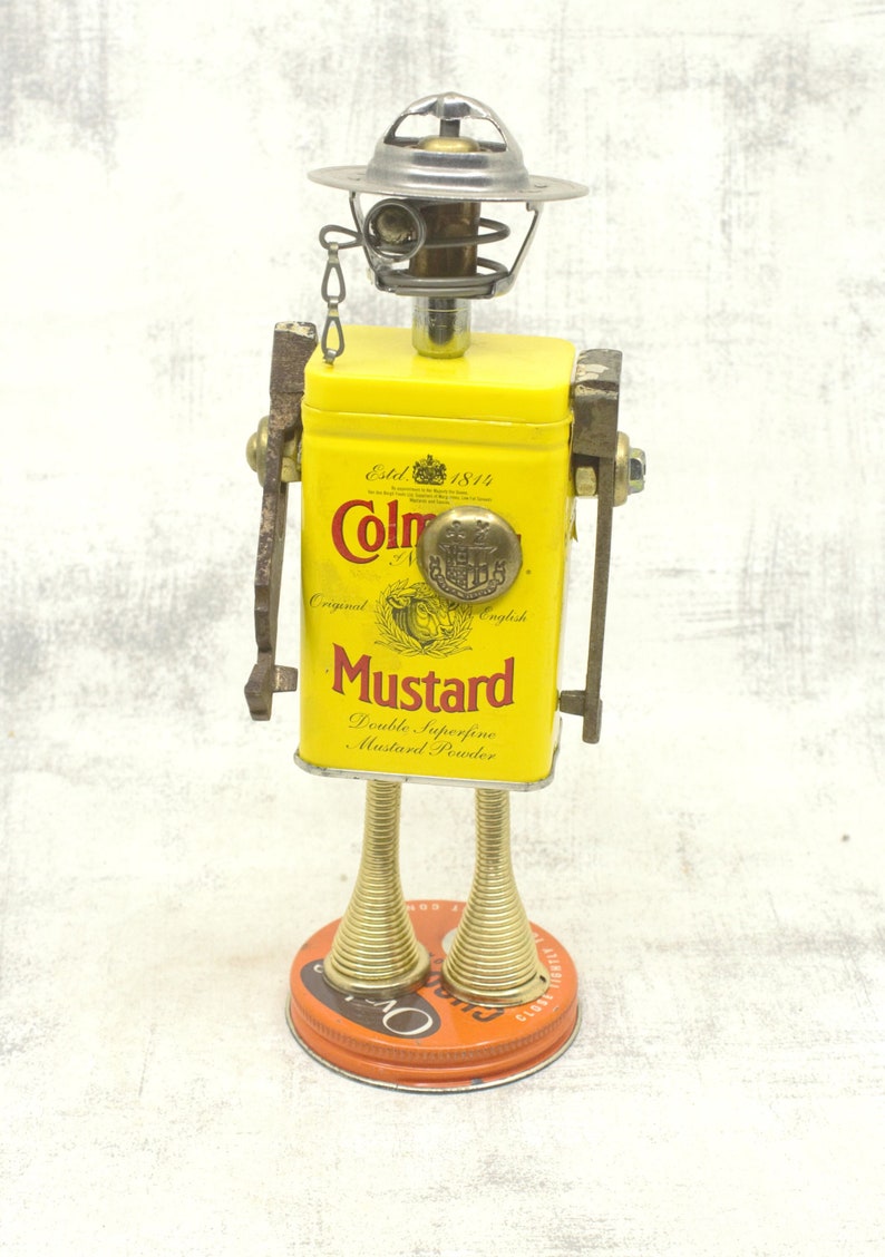 Colonel Mustard the Robot Great Gift for Clue Game Lovers - Etsy