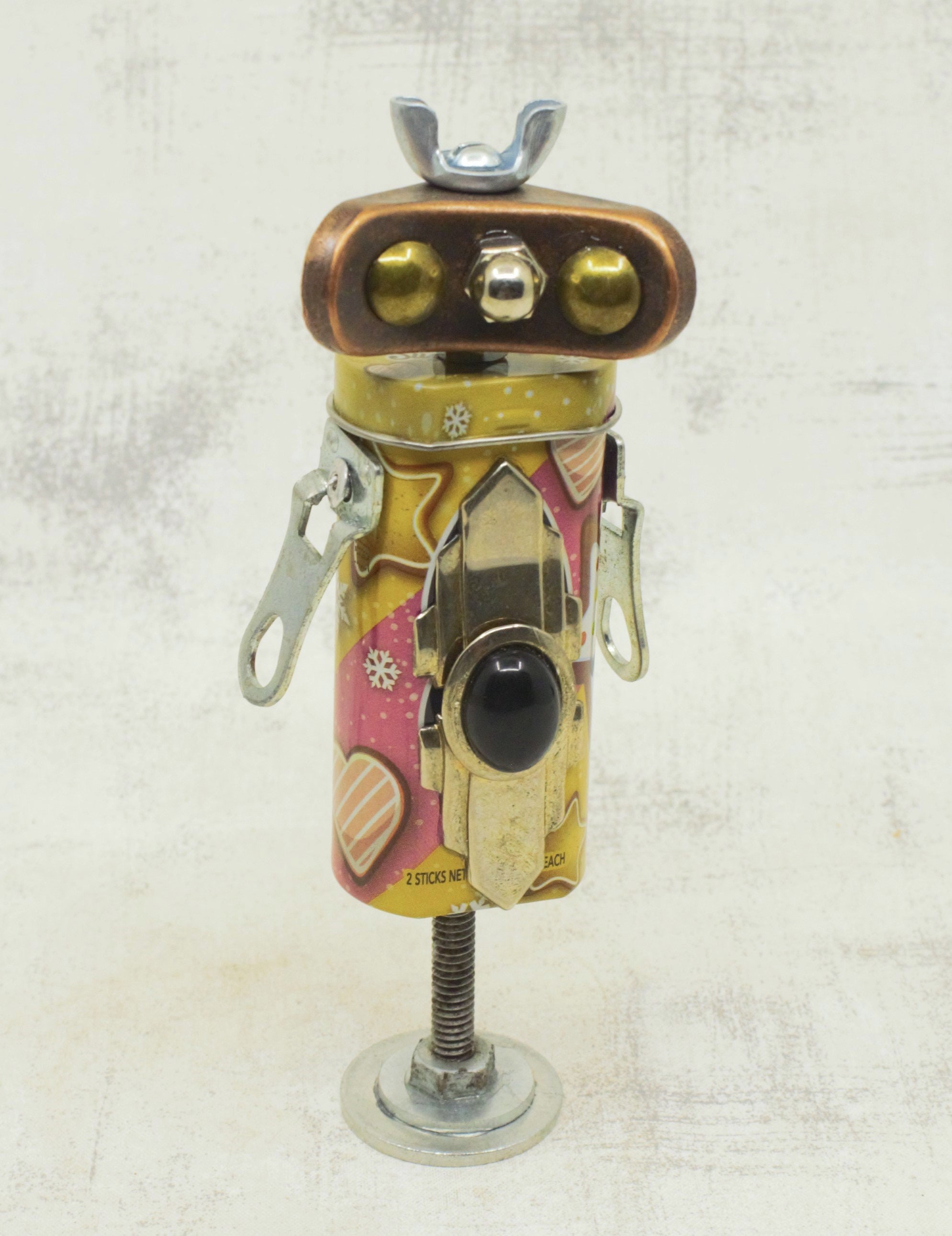 Trio of Bitty Bots Tiny Junk Robots Gift for Guys - Etsy