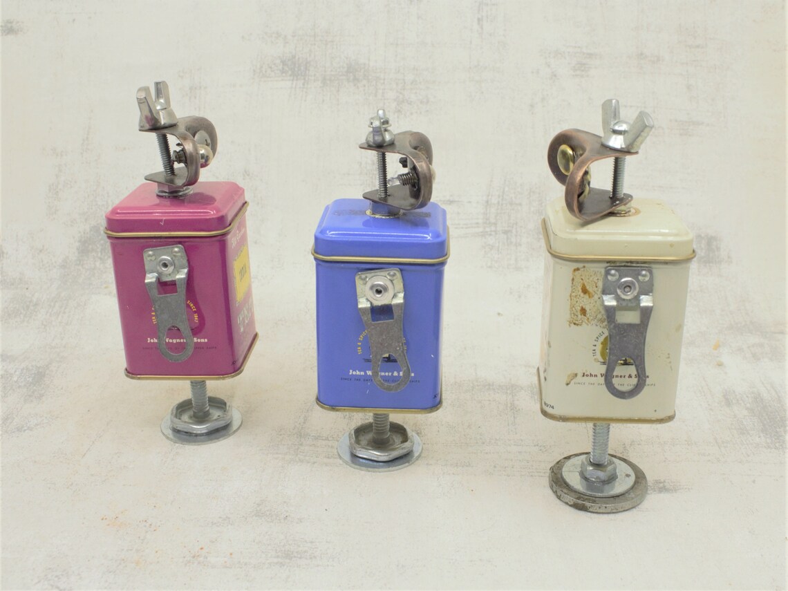 Tiny Tea Bots Made From Tiny Tea Tins Junk Robot Tea Lovers Gift - Etsy