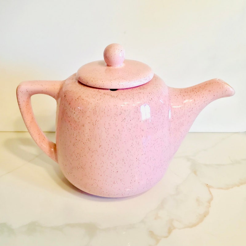 Pink Teapot - Etsy