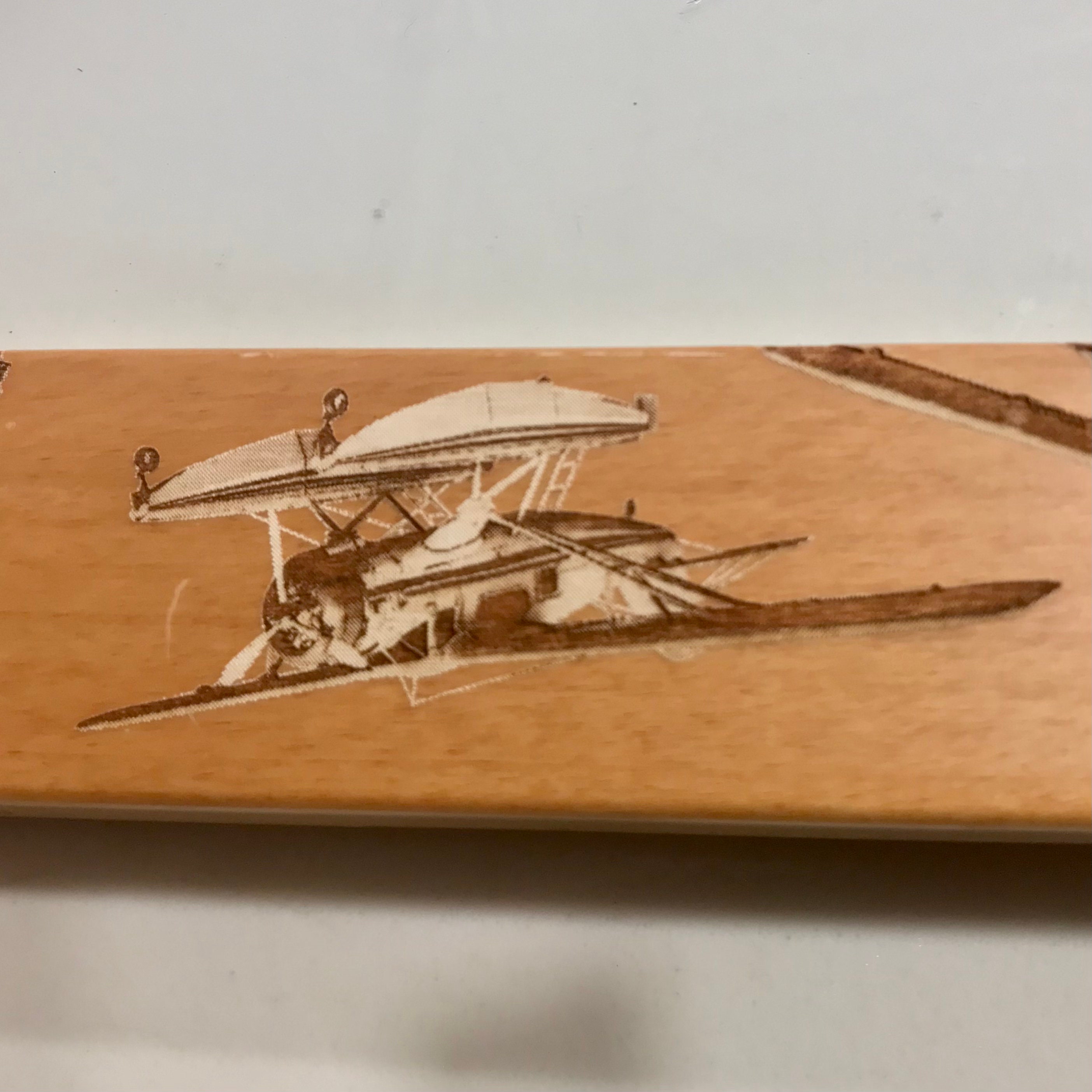 Etched Wood Airplane/aviation Picture Frame - Etsy