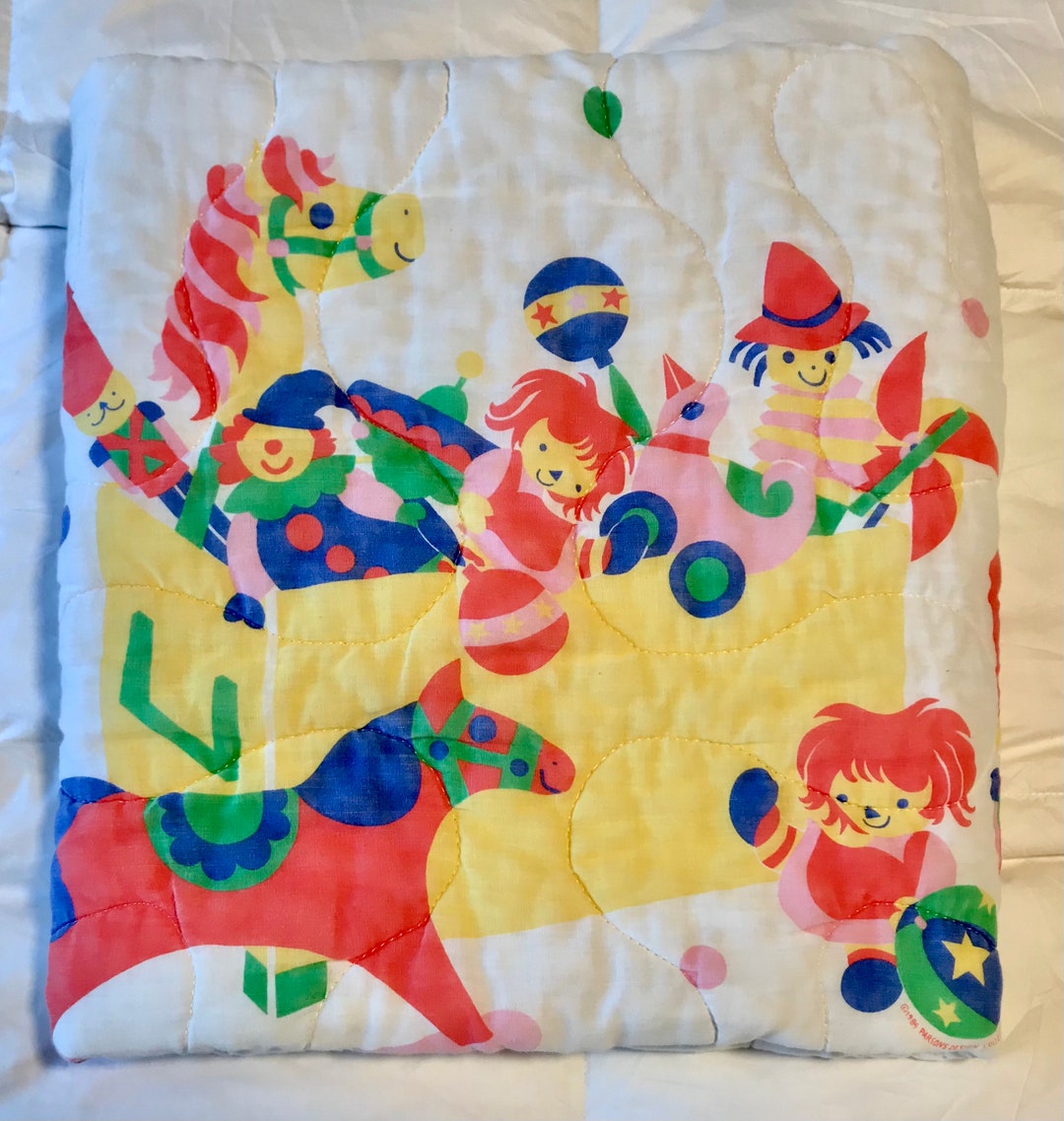 Vintage 1984 Dundee Nursery Baby Quilt Parsons Design Collection - Etsy
