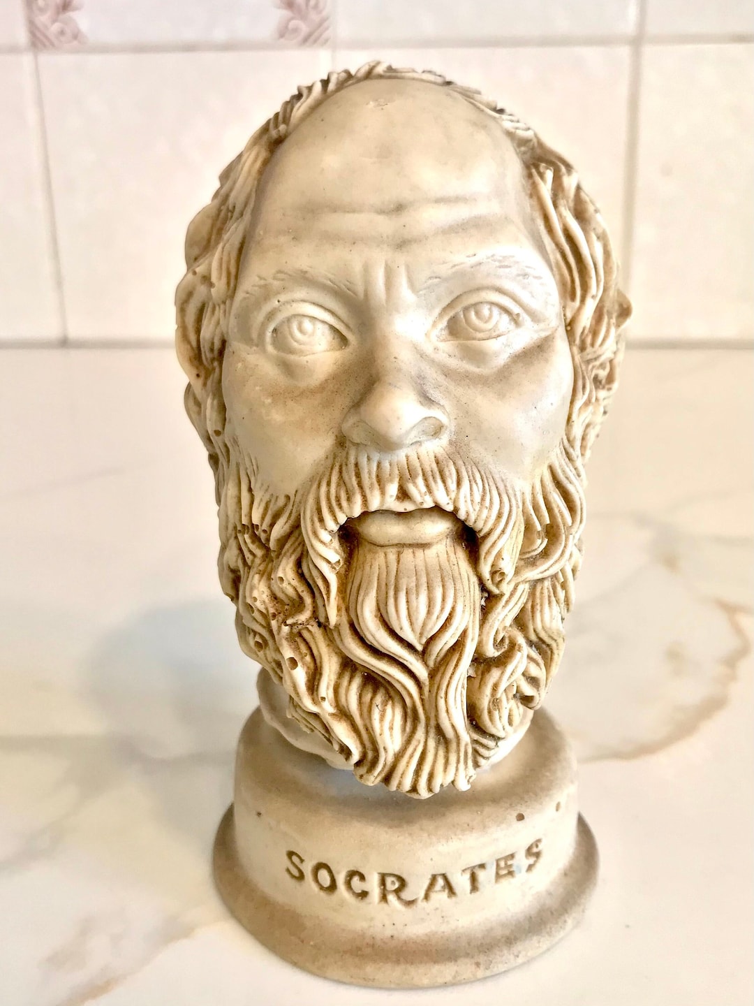 Socrates Mini Bust Desktop Decor Smart People Gift - Etsy