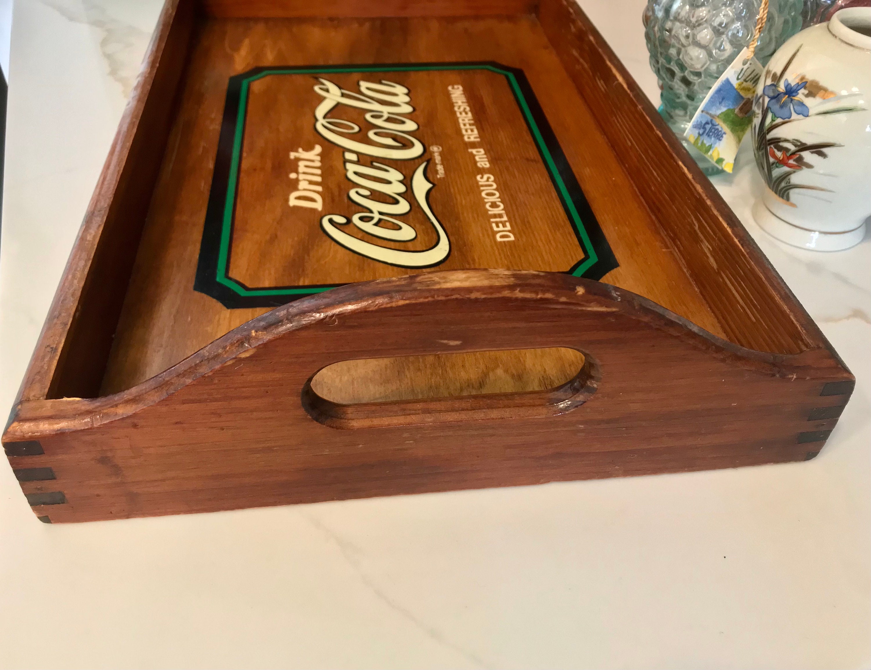 Vintage Coca Cola Wood Serving Tray or Wall Decor - Etsy