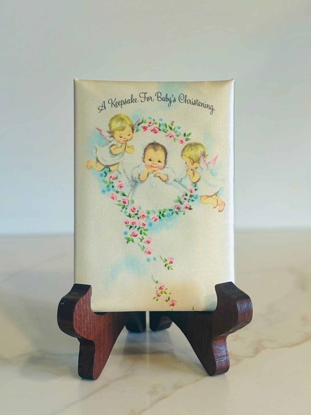 Vintage Gibson Babys Christening Book Satin New Old Stock in Box - Etsy