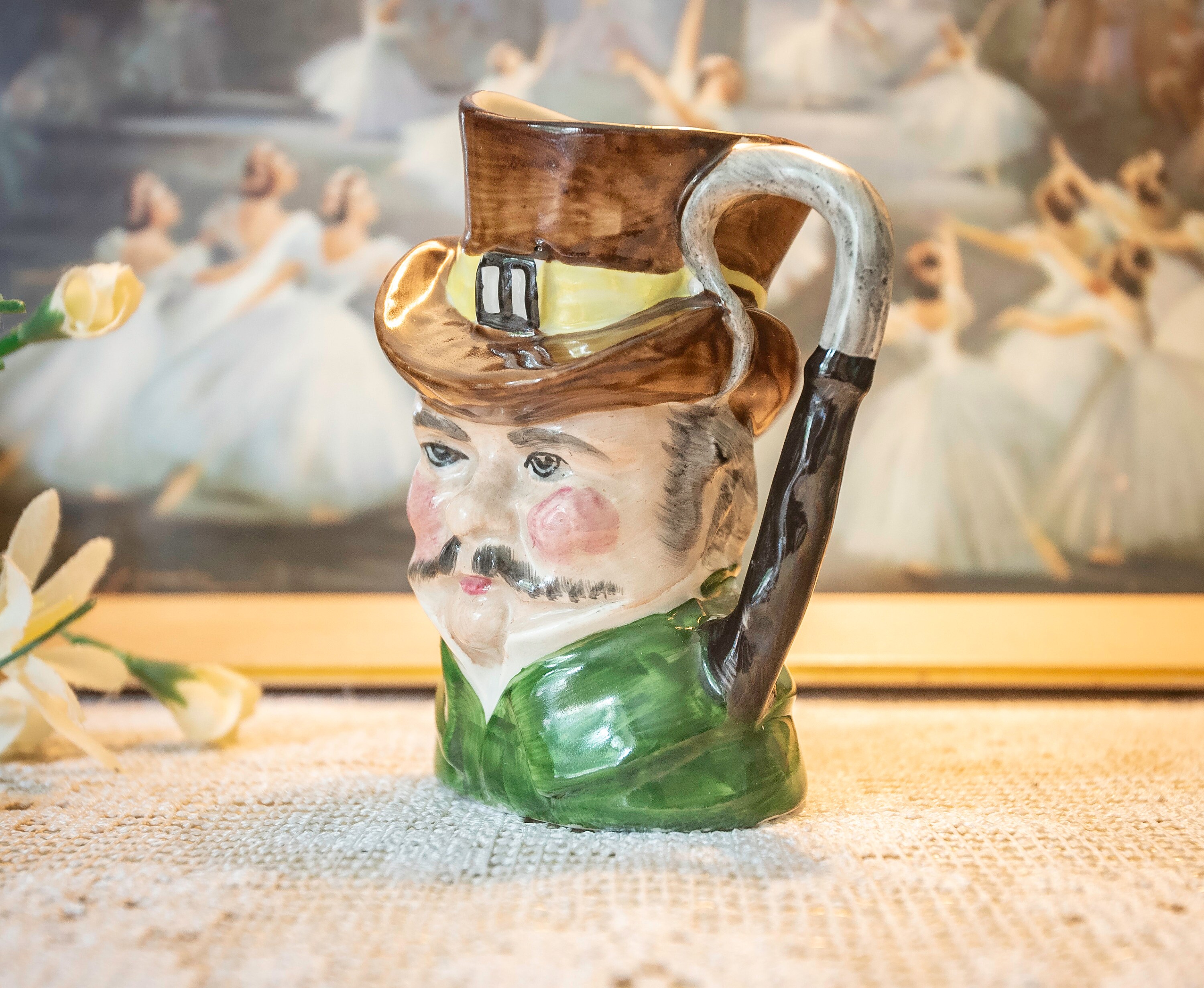 Vintage Collectable Toby Jug, Character Jug - Cabby Driver - Etsy