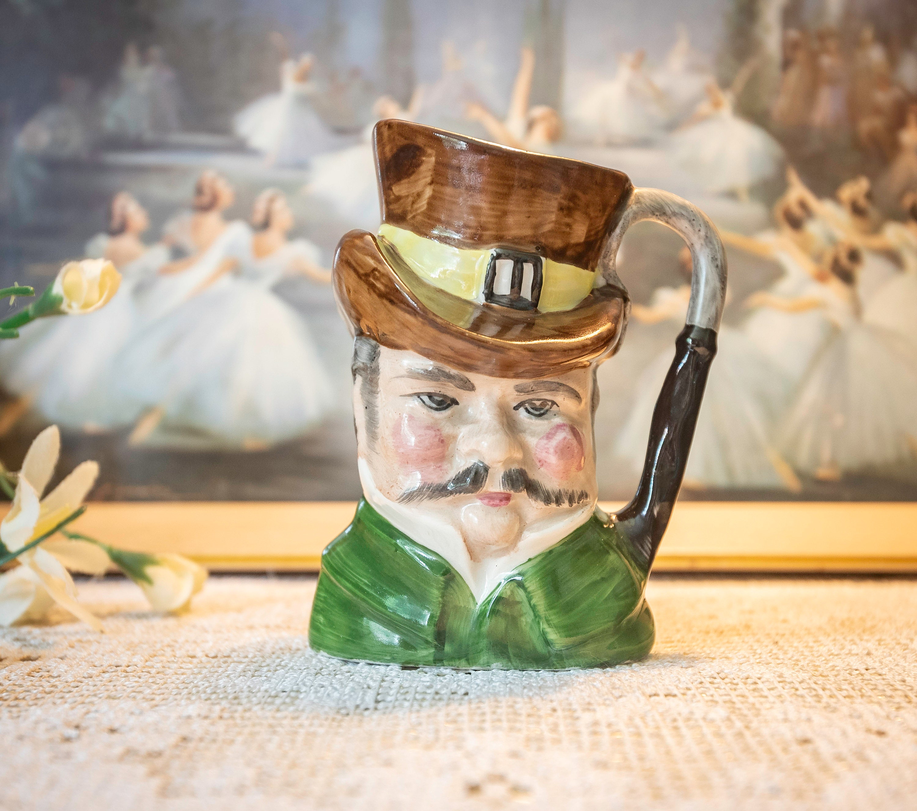 Vintage Collectable Toby Jug, Character Jug - Cabby Driver - Etsy