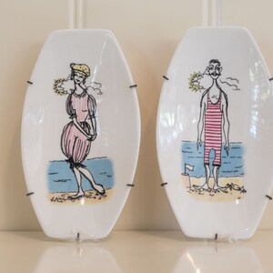 Maureen Tanner Design Hanging Pin Trays 'the Gay Nineties' From the ...