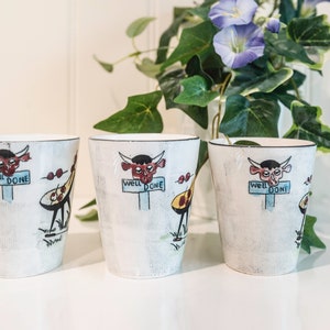 Vintage Royal Sealy Style Beakers X 3 With BBQ Theme C.1950's - Etsy ...