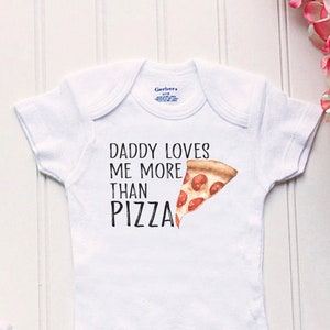 More Than Pizza Onesie® - Pizza Mom Onesie®, Pizza Baby Clothes, Pizza ...