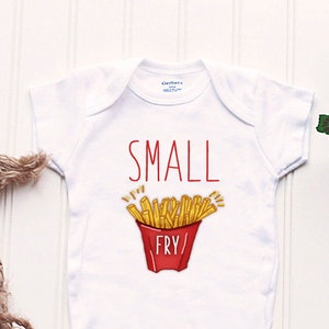 Small Fry Onesie® - French Fry Onesie®, Food Onesie®, Fast Food Onesie ...
