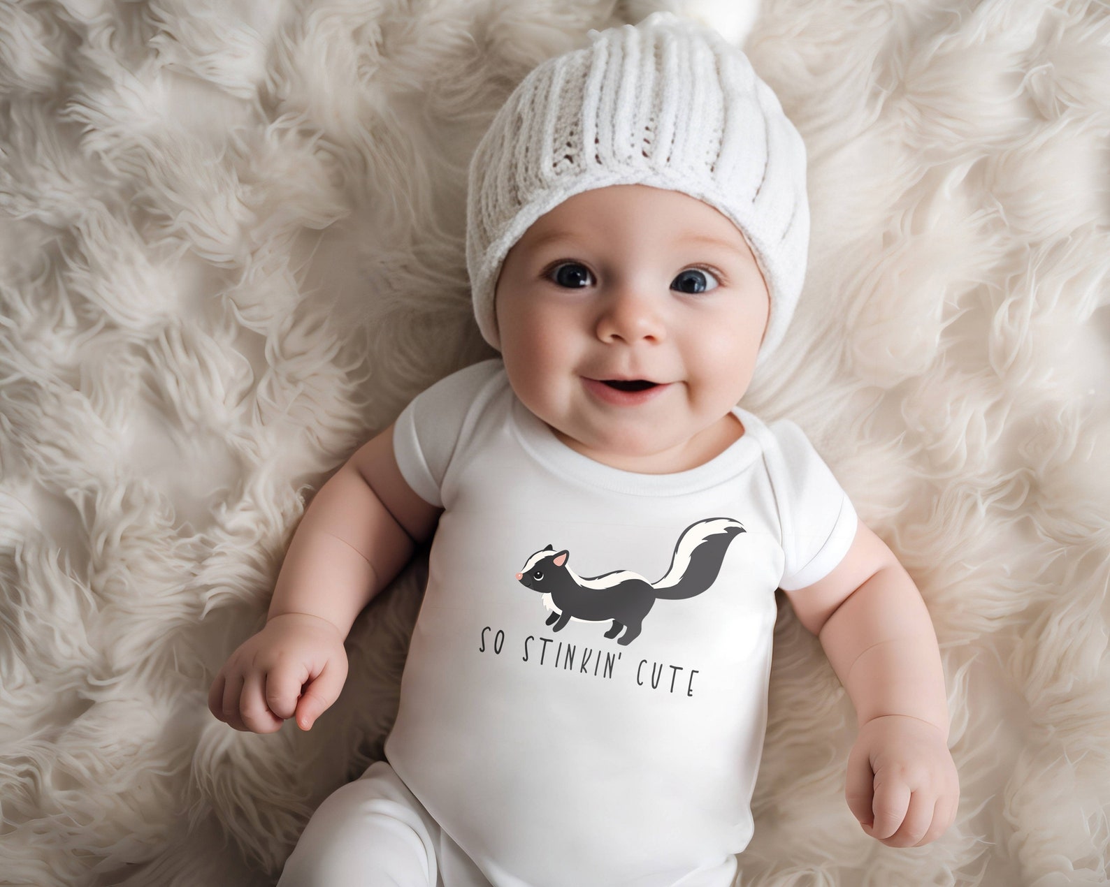 So Stinkin' Cute Onesie® - Cute Baby Body Suit - Baby Shower Gift ...