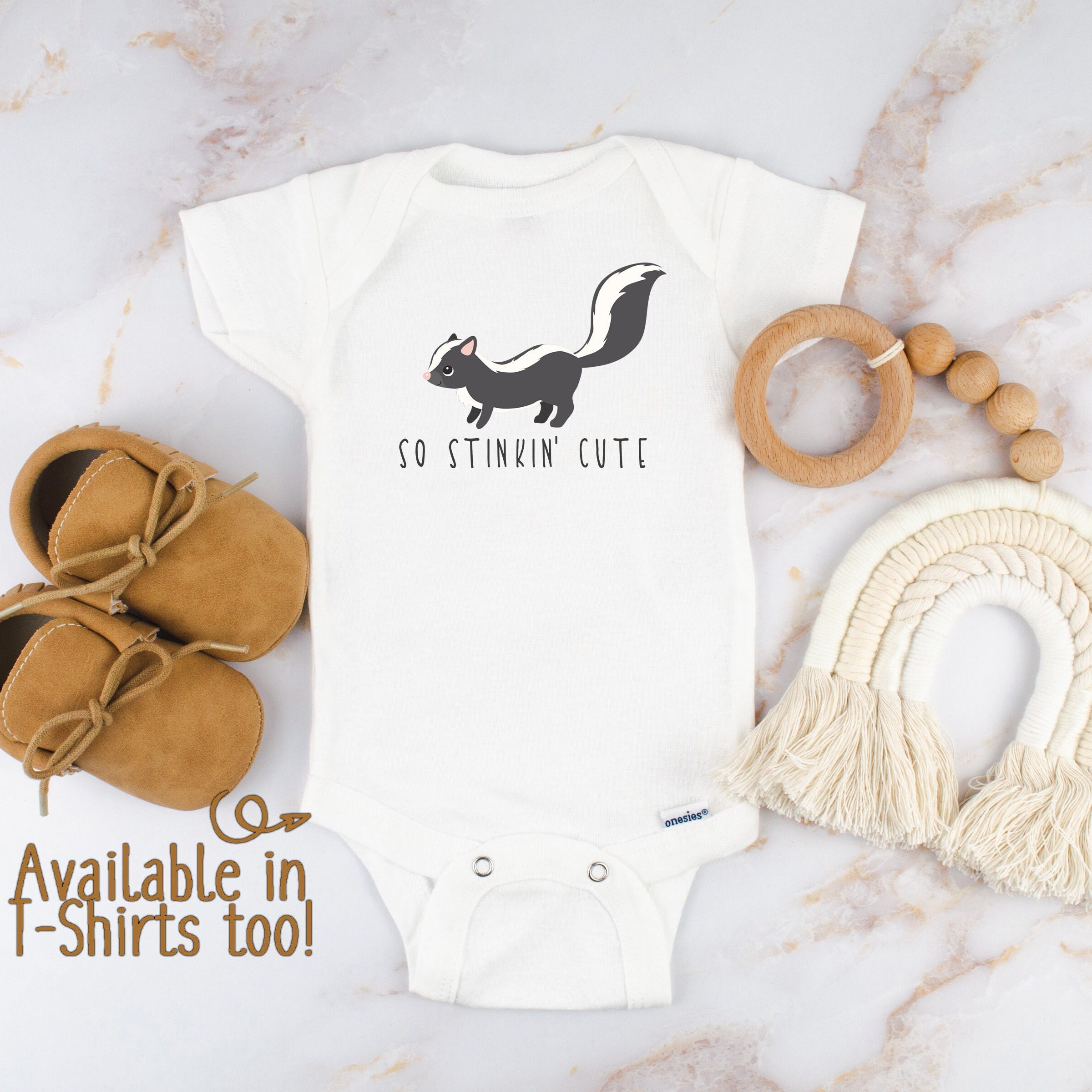 So Stinkin' Cute Onesie® - Cute Baby Body Suit - Baby Shower Gift ...