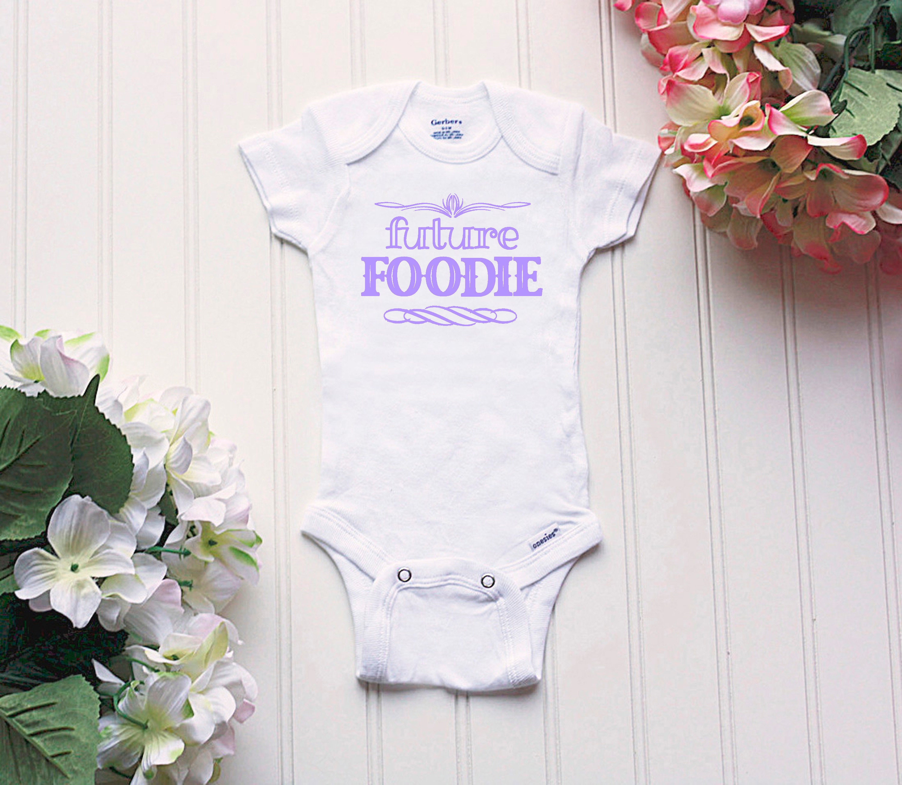 Future Foodie Onesie® - Foodie Baby Shirt, Chef Baby Onesie ...