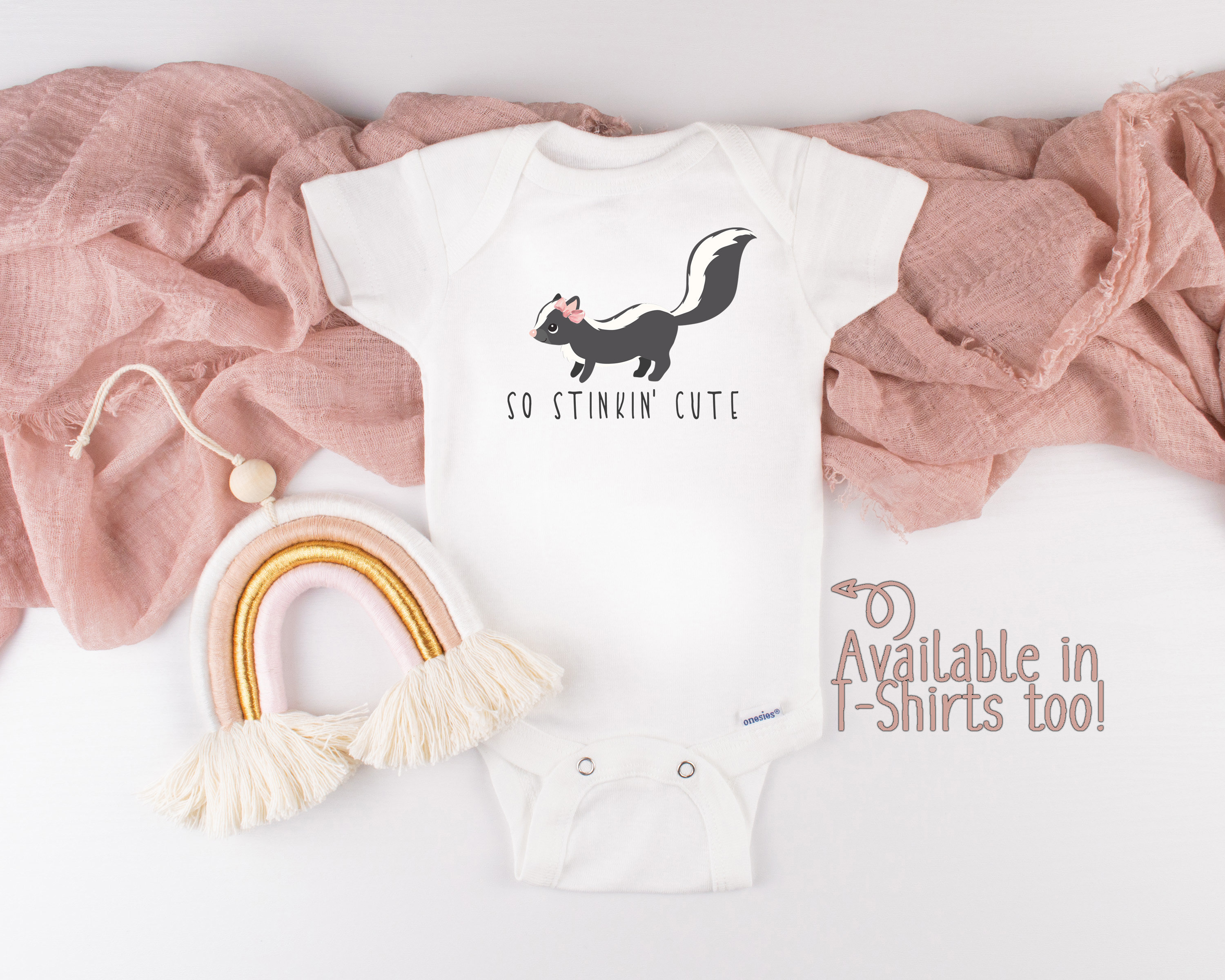 So Stinkin' Cute Onesie® - Cute Baby Body Suit - Baby Shower Gift ...