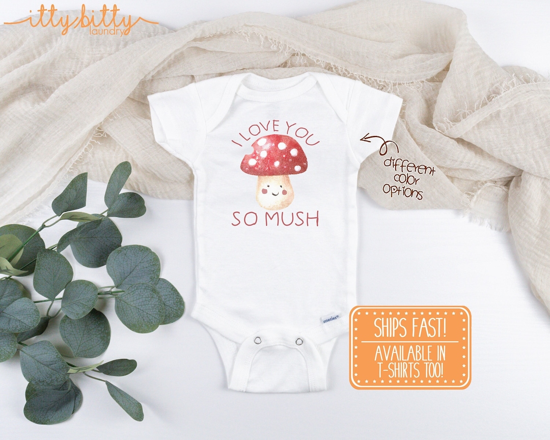 So Mush Onesie® - Mushroom Onesie®, Hippie Onesie®, Fungi Onesie ...