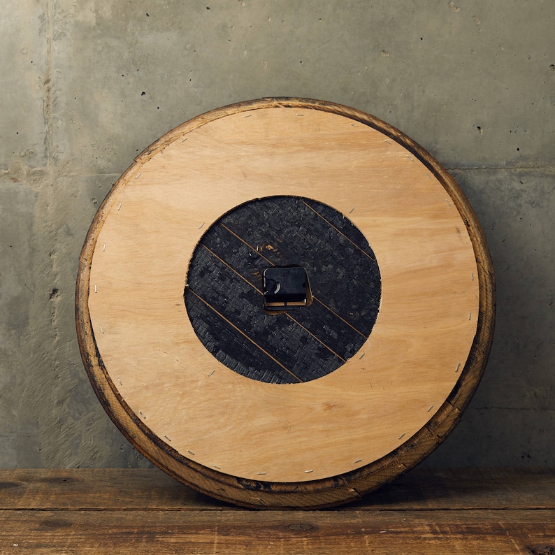 Reclaimed Bourbon Whiskey Barrel Head Comes Ready to Hang | Etsy