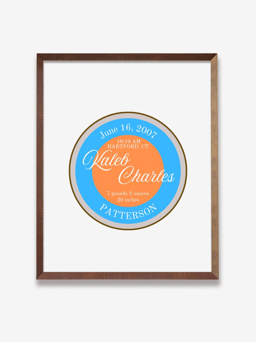 Custom Baby Name Sign | Personalized Nursery Wall Art | Newborn Baby ...