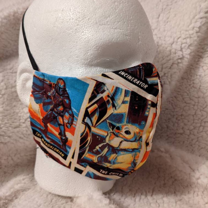 Mandolorian Mask - Etsy