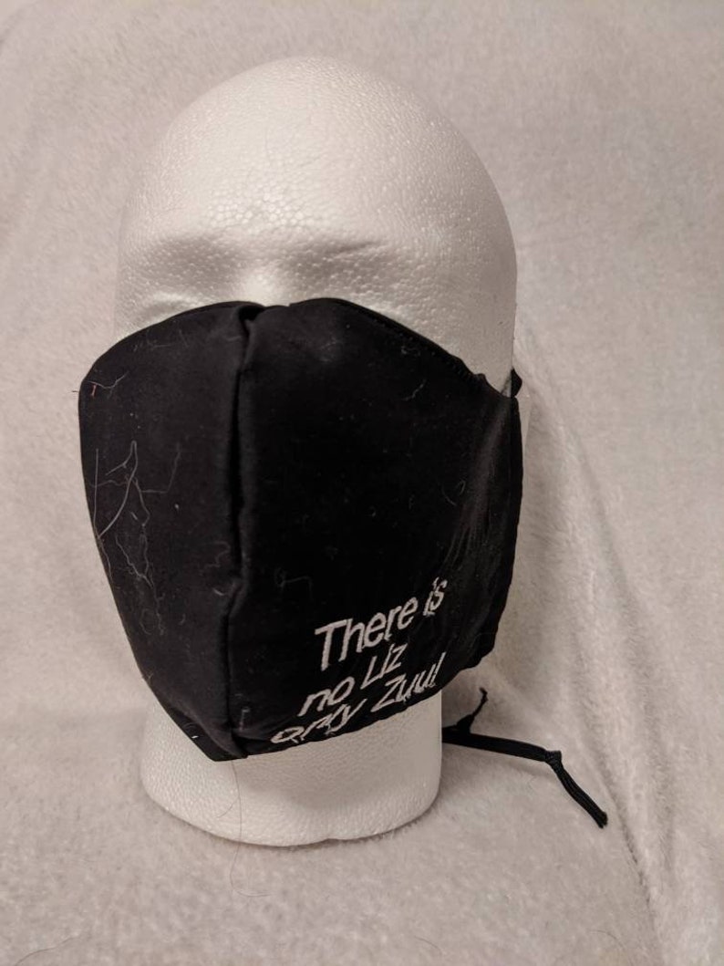 Custom Zuul/ghostbusters Face Mask | Etsy