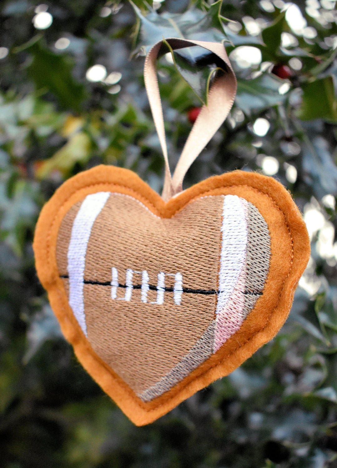 Football Heart - Etsy