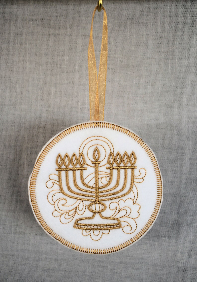 Doodle Menorah Ornament - Etsy