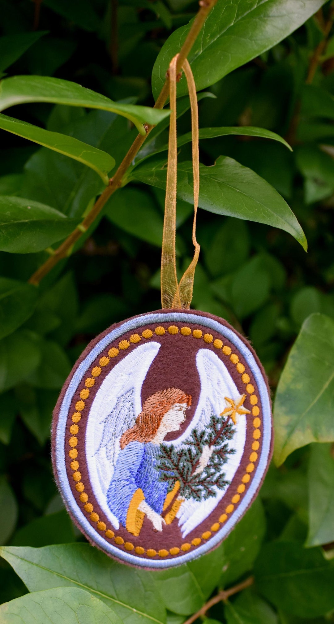 Victorian - Angel With Tree - Etsy