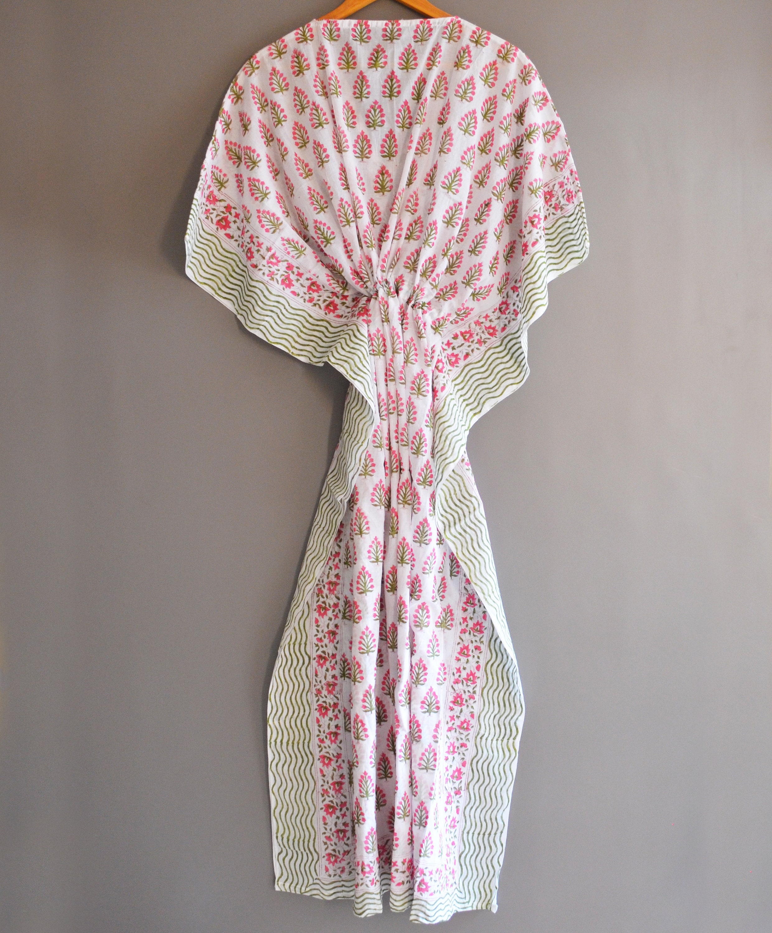 New Indian Cotton Caftan, Woman Formal Party Wear, Caftan Long and ...