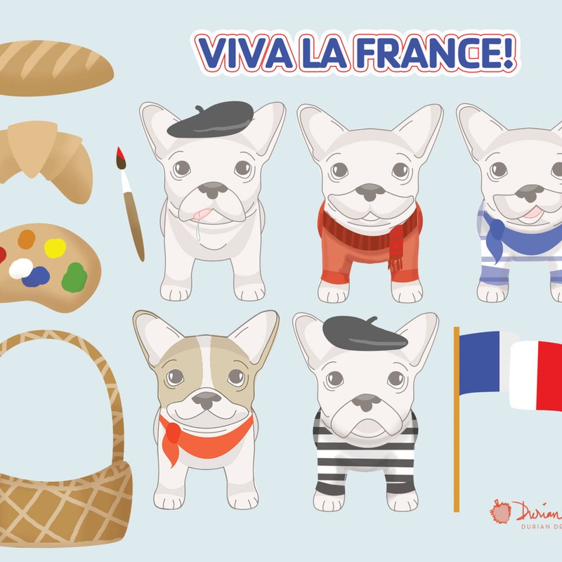 French Clip Art - Etsy