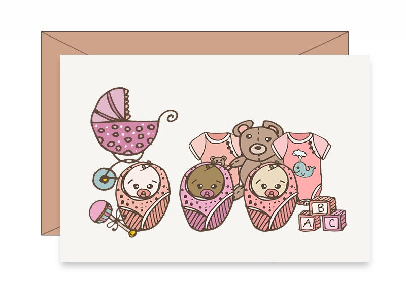 Baby Girls Clipart Commercial Use, Pink Purple Bibs Onesies ...