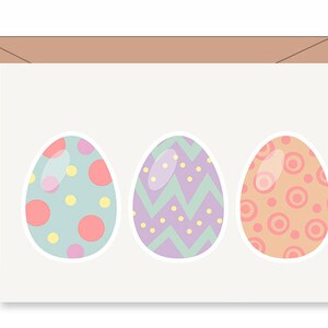 Easter Eggs Clipart Commercial Use, Patterned Clip Art, April, Spring ...