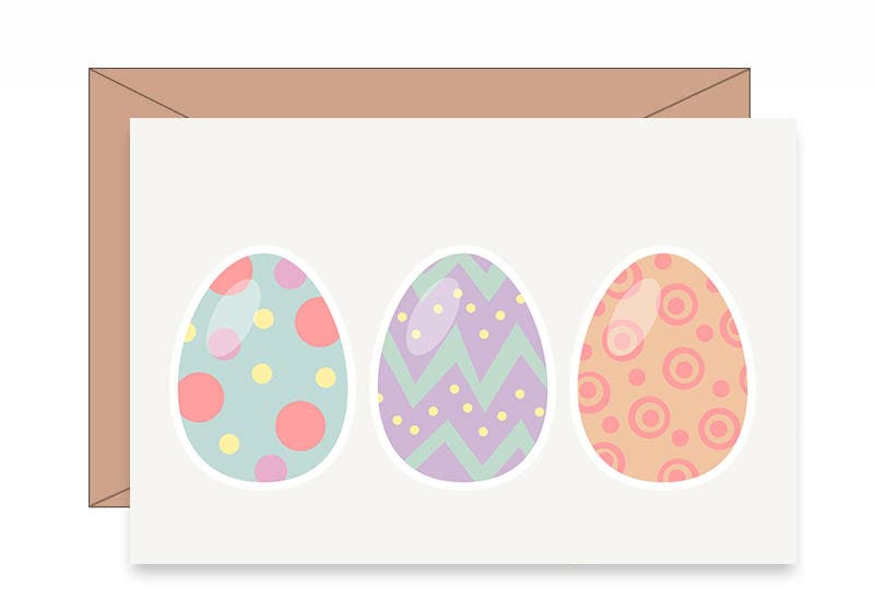 Easter Eggs Clipart Commercial Use, Patterned Clip Art, April, Spring ...
