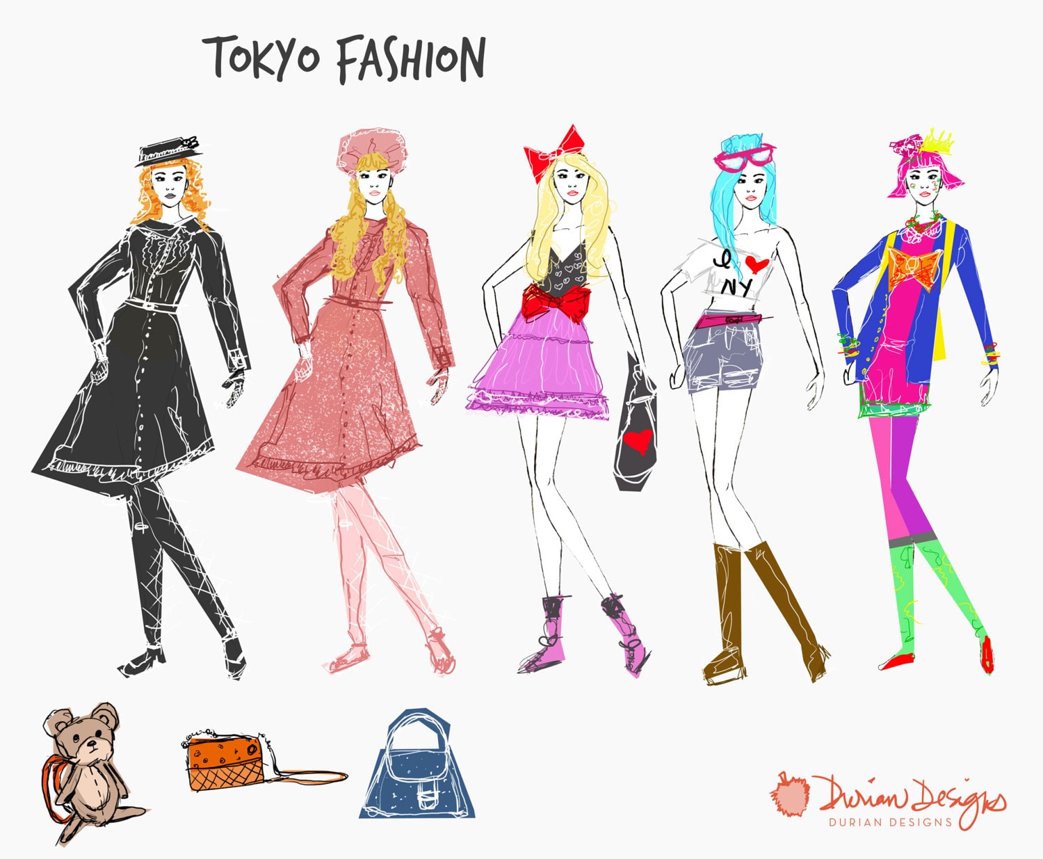 Clip Art Street Fashion