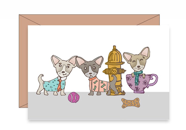 Teacup Chihuahua Clipart Commercial Use, Cute Puppy Clip Art, Water ...