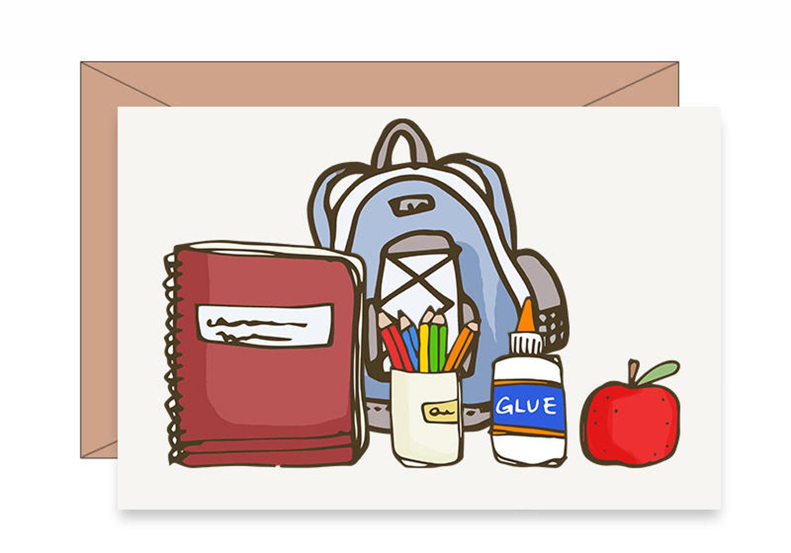 School Supplies Clipart Commercial Use, Pens Pencils Clip Art, Crayons ...