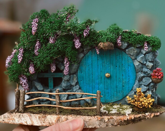 Hobbit House | Bilbo's House | LOTR Diorama | Hobbit Diorama | Fantasy ...