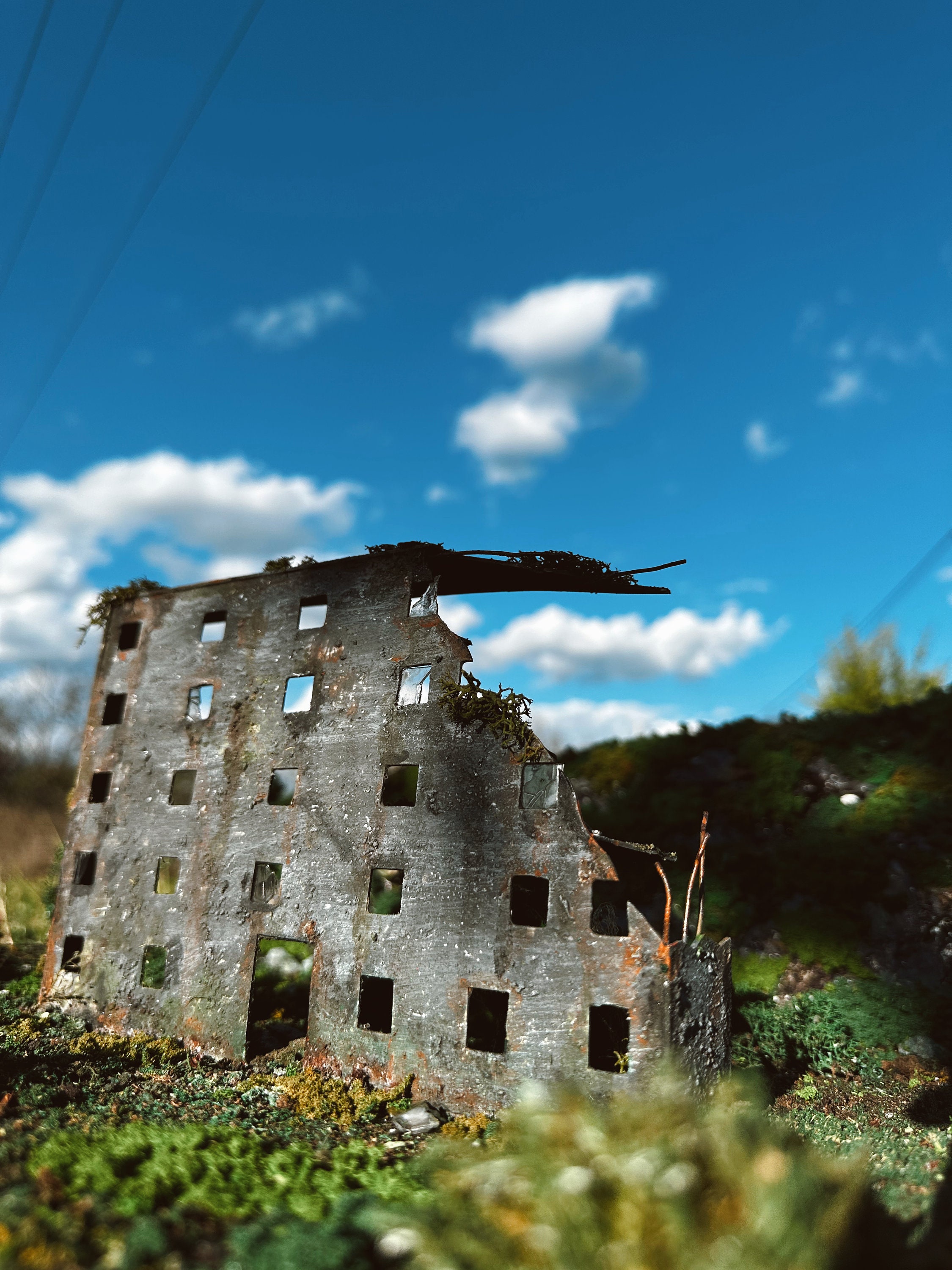 Abandoned Diorama Miniature Photography Base Miniature - Etsy