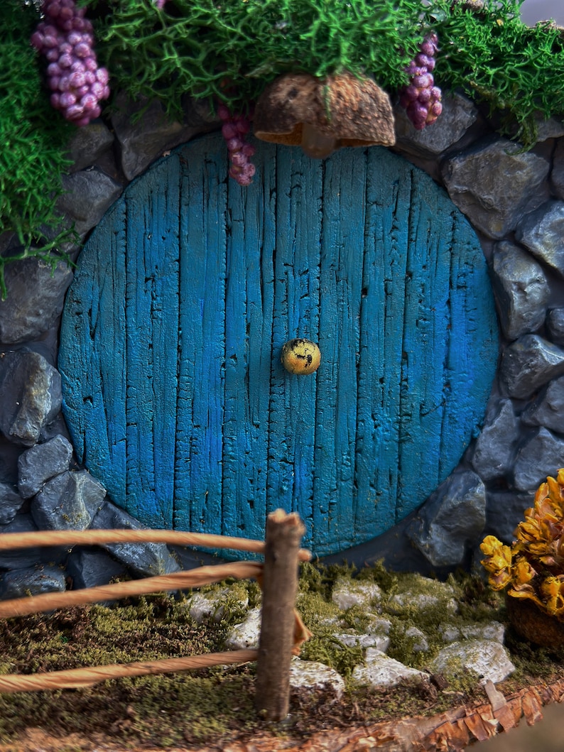 Hobbit House Bilbo's House LOTR Diorama Hobbit Diorama Fantasy Hut ...