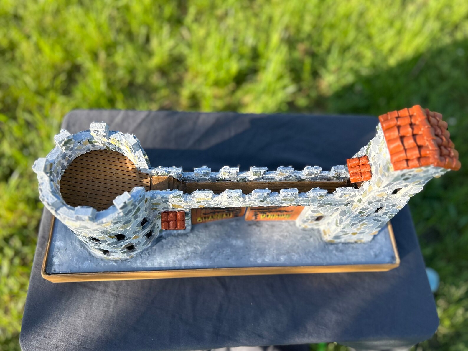 Georgian Castle Miniature | Castle Diorama | Desert Huts | Desert ...