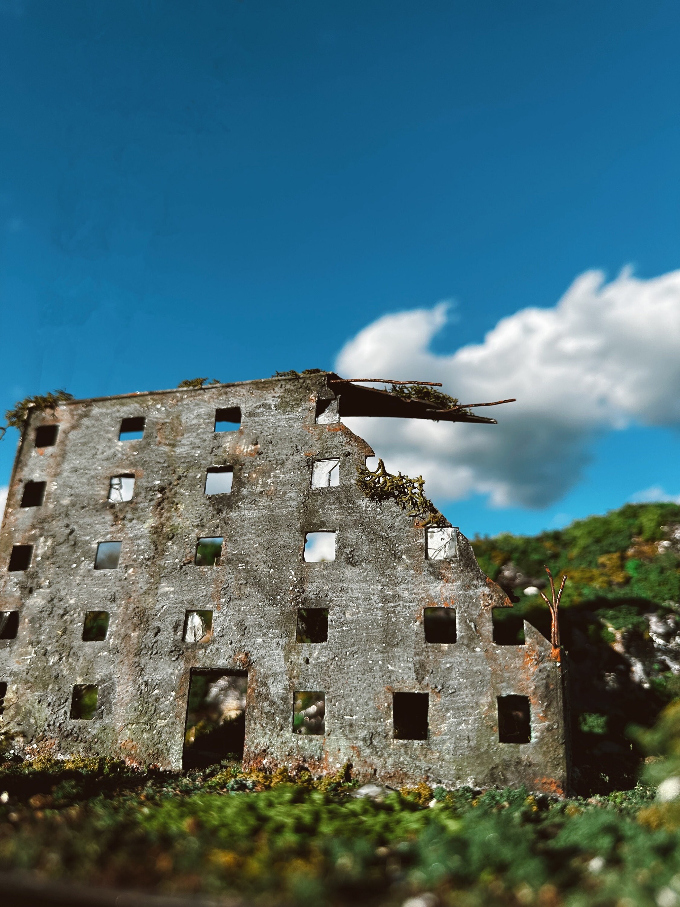 Abandoned Diorama Miniature Photography Base Miniature - Etsy