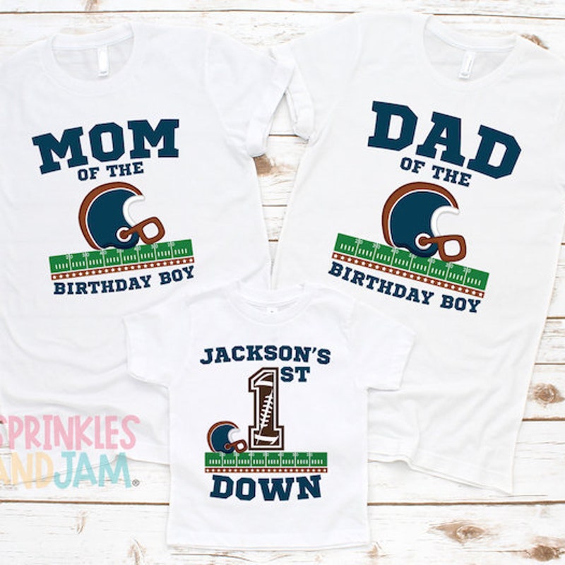 First Down Birthday Party - Etsy