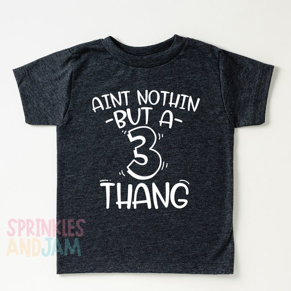 3rd Birthday Shirt - Etsy