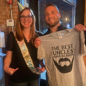 The Best Uncles Have Beards - Uncle Pregnancy Announcement - Uncle ...