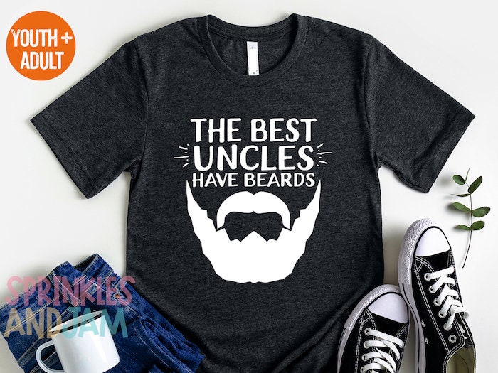 The Best Uncles Have Beards Uncle pregnancy announcement | Etsy