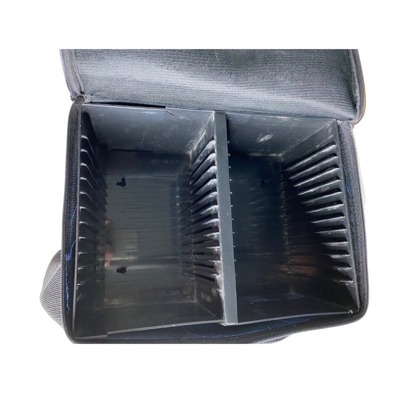 Vintage DJ Disc Jockey Blue 30 CD Carry Case Zippered Storage Tote - Etsy