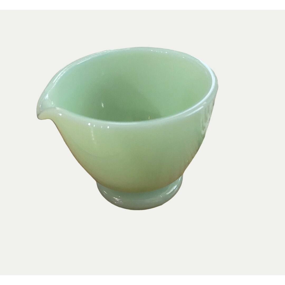 Vintage Jadeite Green Small Mortar Cup Pitcher - Etsy